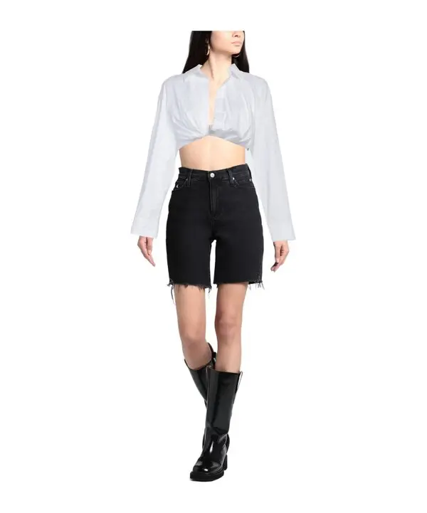 Jacquemus Solid-colored Cropped Shirt
