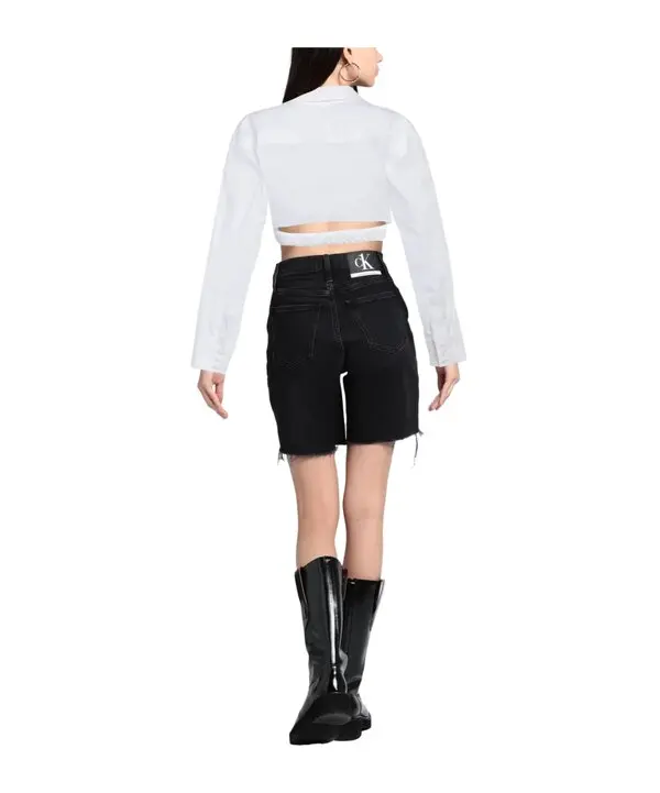 Jacquemus Solid-colored Cropped Shirt