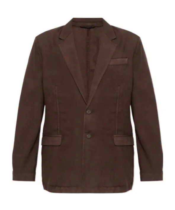 DIESEL® Long-sleeve Suit Jacket - Brown