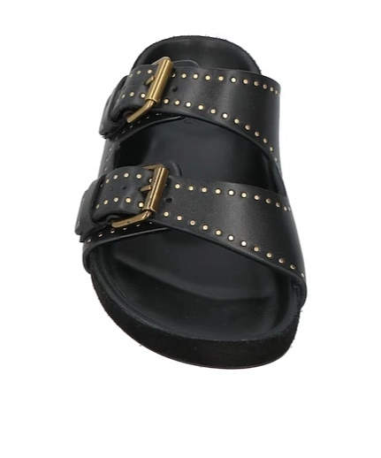 Isabel Marant Étoile Minimalist Solidcolor Leather Sandals
