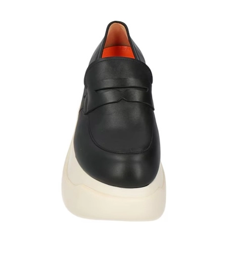 Marni Solidcolor Platform Leather Shoes