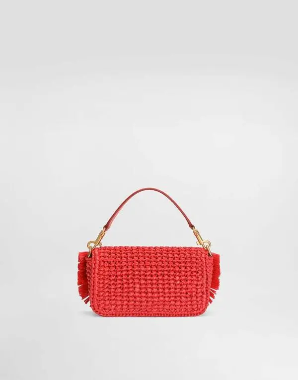 Dolce & Gabbana 3.5 Shoulder Bag In Raffia