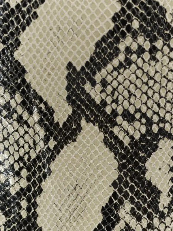 ALYSI Snakeprint Midi Pencil Skirt