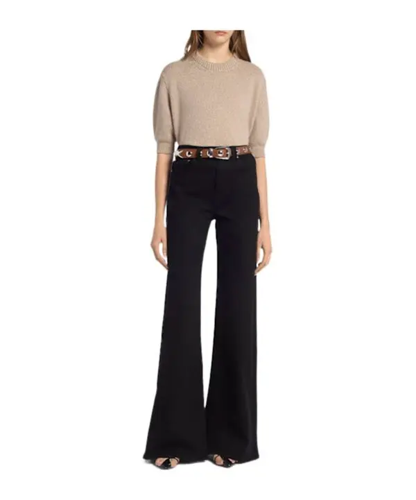 Khaite High-waist Wide-leg Jeans