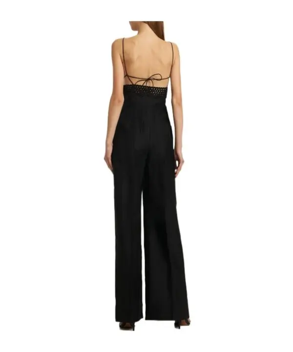 Stella McCartney Wide Suit With Decorative Neckline