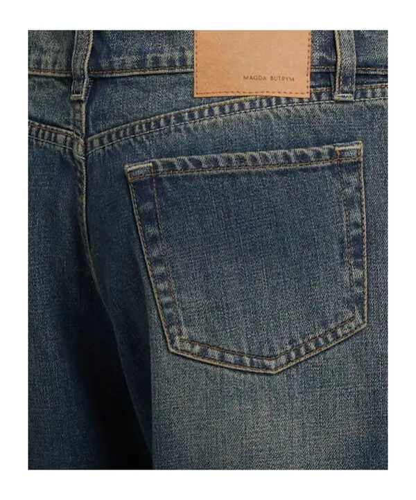 Magda Butrym High-waisted Wide-leg Jeans