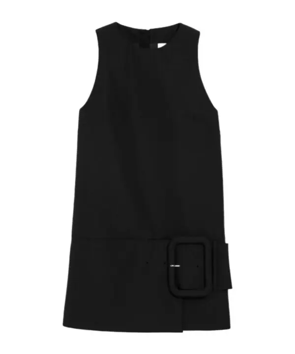 AMI Paris Belted Mini Dress