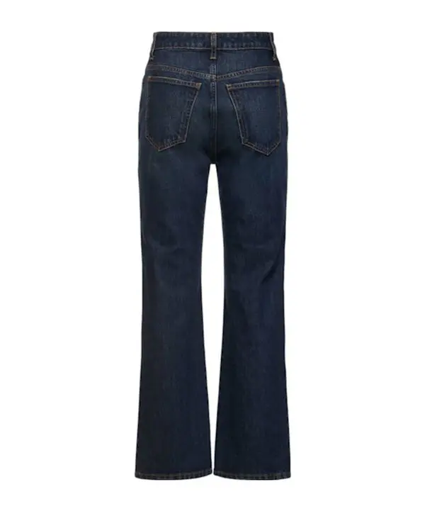 Khaite High-waisted Wide-leg Jeans