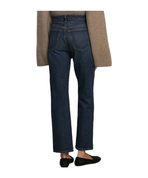 Khaite High-waisted Wide-leg Jeans