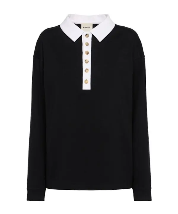 Khaite Shirt Collar Pullover