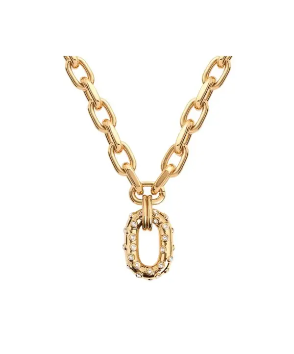 Rabanne Oval Chain Necklace