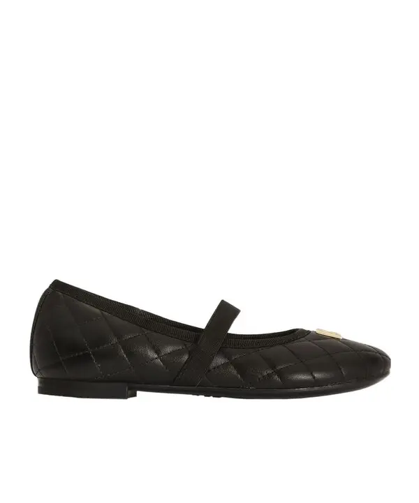 Dolce & Gabbana Nappa Leather Ballet Flats