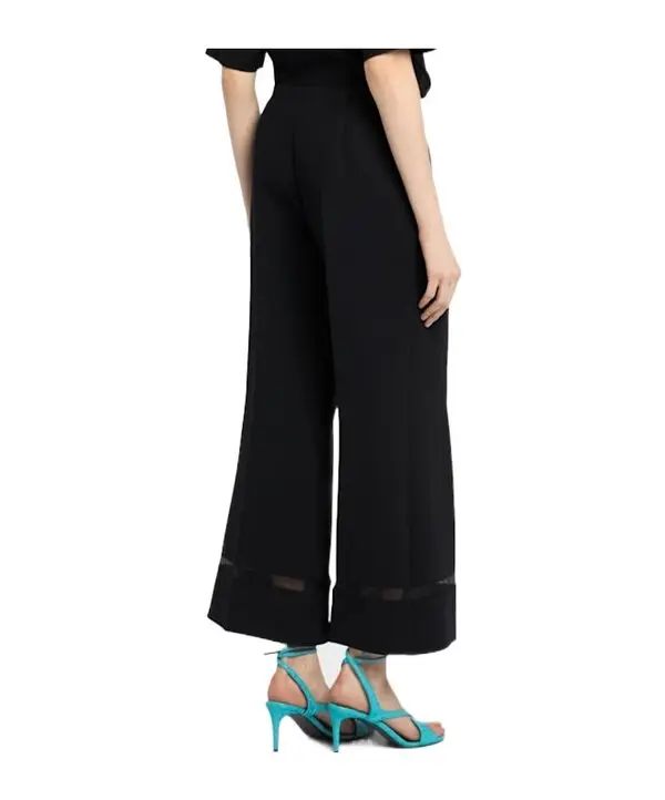 Khaite Flared Wide-leg Trousers
