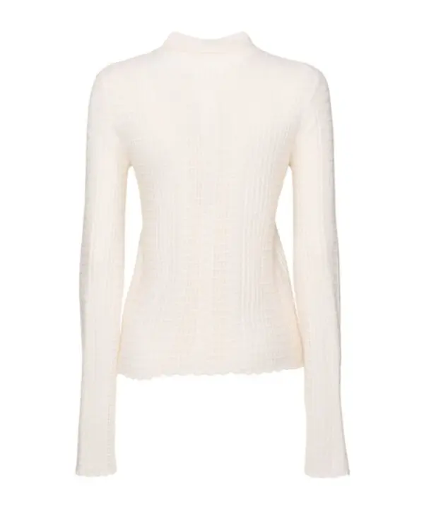 Loulou De Saison Long-sleeved Pullover With Collar