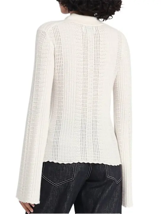 Loulou De Saison Long-sleeved Pullover With Collar