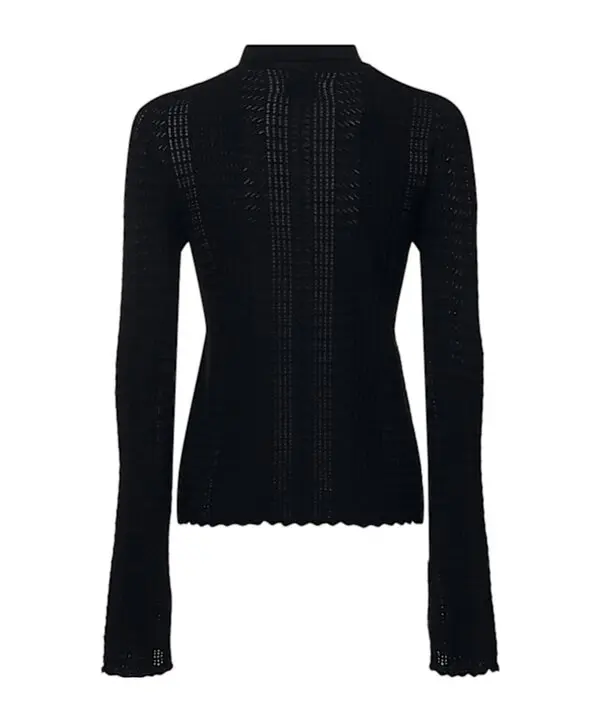 Loulou De Saison Long-sleeved Sweater With Collar