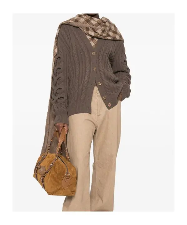 Etro Cable-knit Cardigan