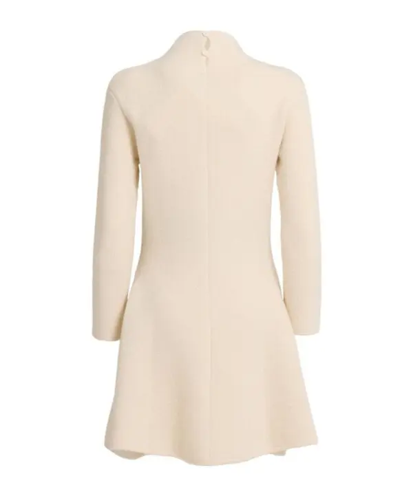 Magda Butrym Long-sleeve Dress With High Neck