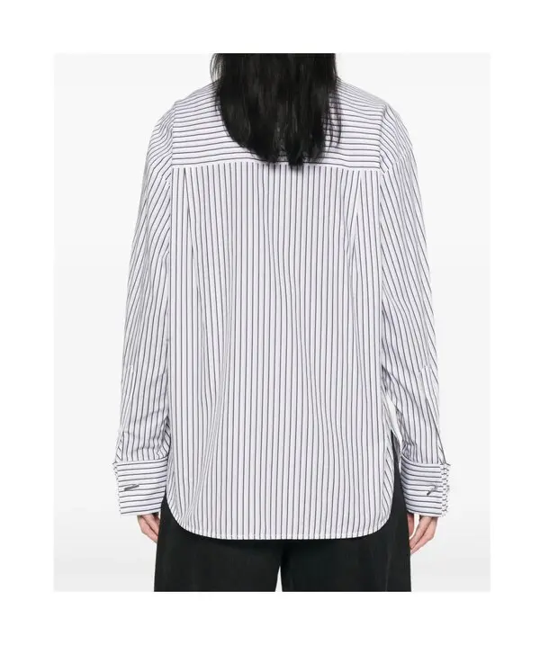 ERMANNO FIRENZE Striped Long-sleeve Shirt