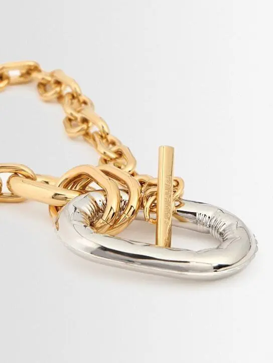 Rabanne Oval Chain Necklace