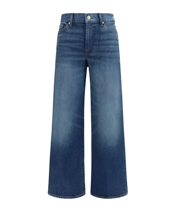7 For All Mankind Highwaisted Wideleg Jeans