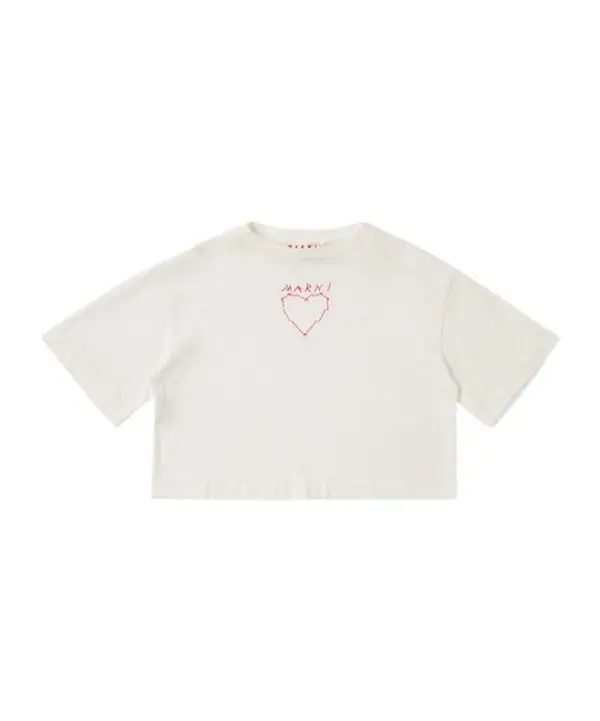 Marni Solidcolor Print Top
