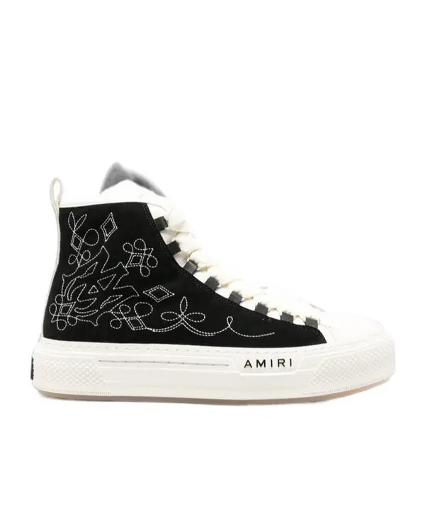Amiri Ma Court Western High-top Sneakers