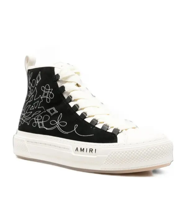 Amiri Ma Court Western High-top Sneakers