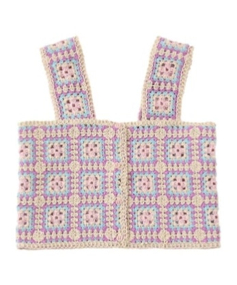 Stella McCartney Crochet Button-up Top
