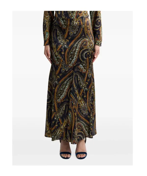Etro Ruffled Skirt