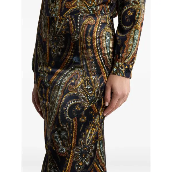 Etro Ruffled Skirt