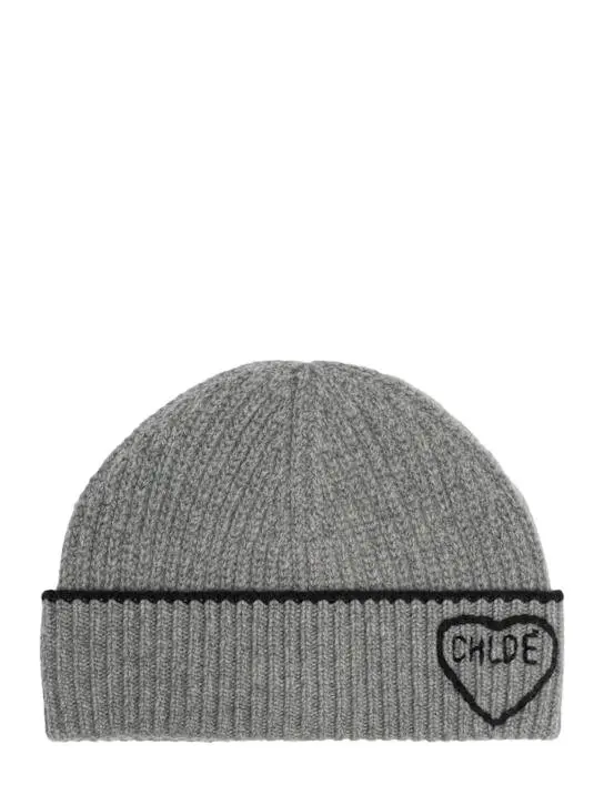Chloé Round Soft Cap - Gray
