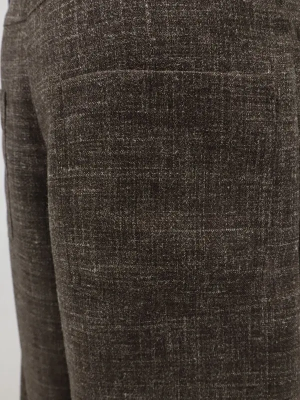 ALYSI Mélange Wide-leg Pants