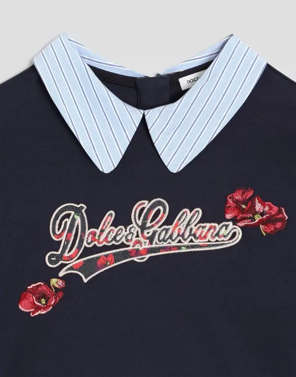 Dolce & Gabbana Jersey T-shirt With Logo