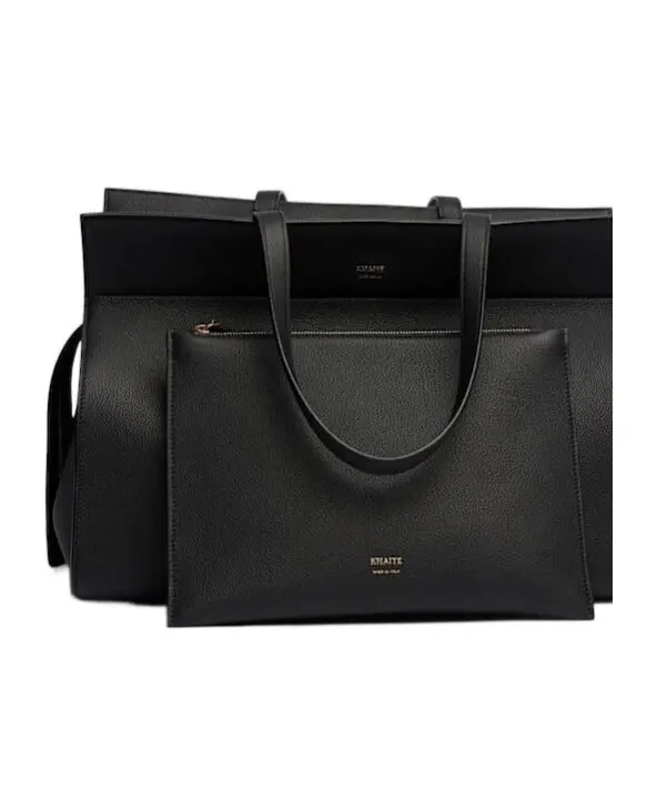 Khaite Tote With Double Handles And Structured Profile