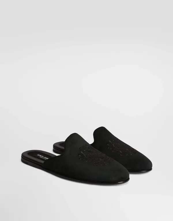 Dolce & Gabbana Calfskin Slippers