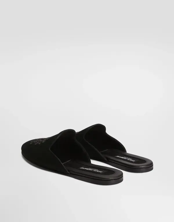 Dolce & Gabbana Calfskin Slippers