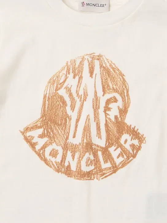 Moncler Short Sleeve Printed Top