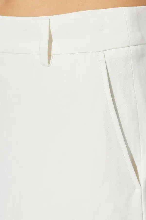 AMI Paris Long A-line Tailored Skirt