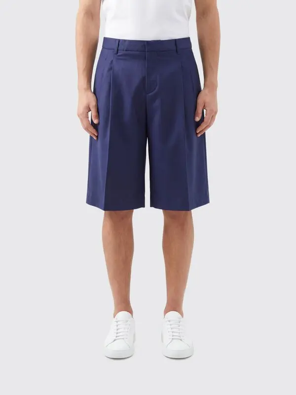 AMI Paris Pleated Tailored Shorts