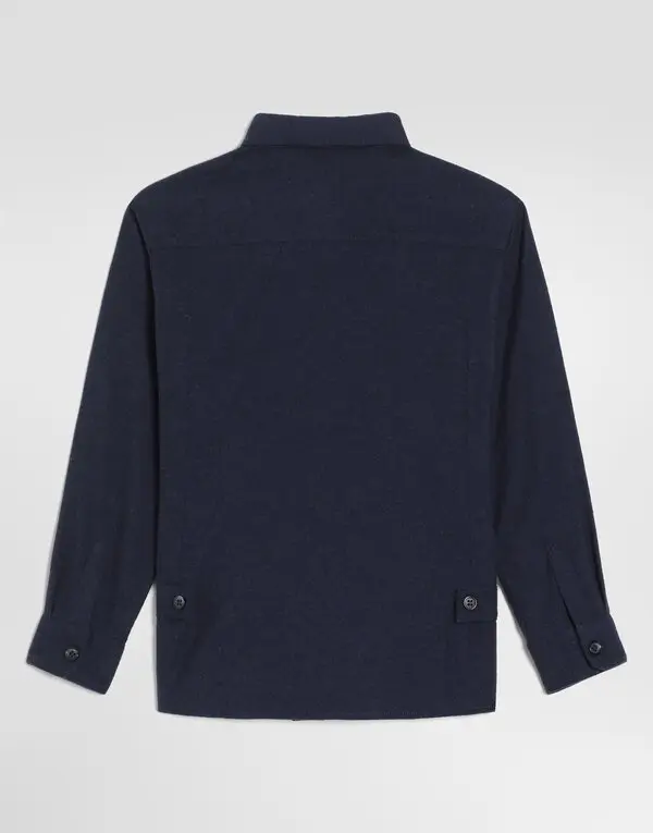 Dolce & Gabbana Melange Flannel Shirt