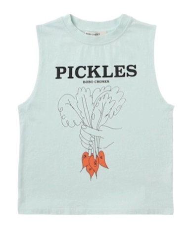 BOBO CHOSES Crewneck Print Top