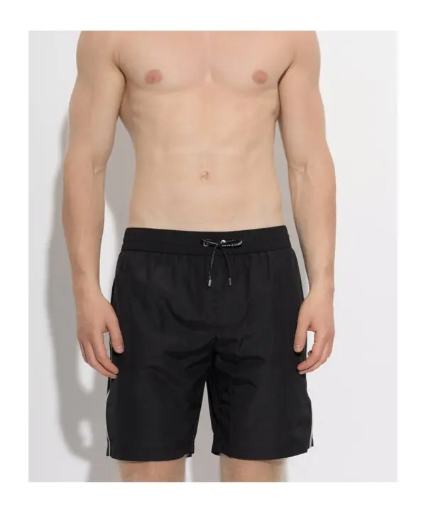 Dolce & Gabbana Dolce Gabbana Logo Tape Swim Shorts