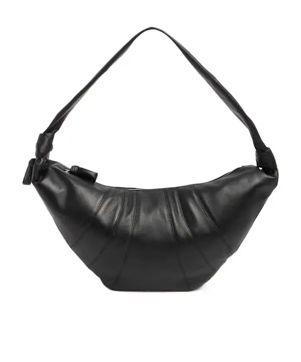 LEMAIRE Shoulder Bag With Single Handle - Black