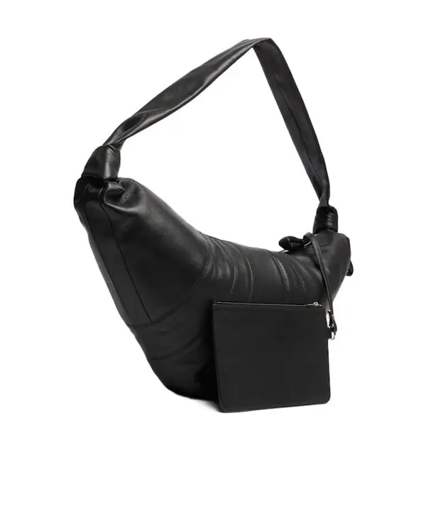 LEMAIRE Shoulder Bag With Single Handle - Black