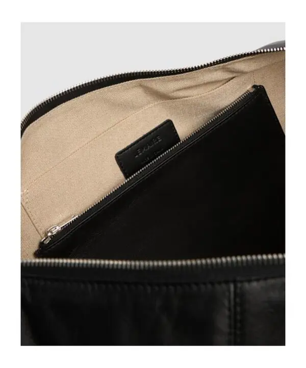 LEMAIRE Shoulder Bag With Single Handle - Black