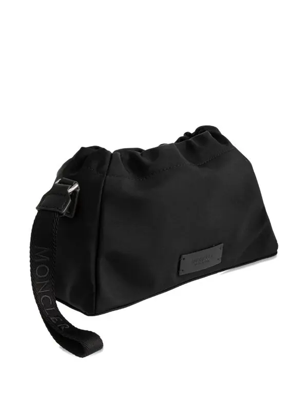 Moncler Trick Logo Plaque Drawstring Pouch