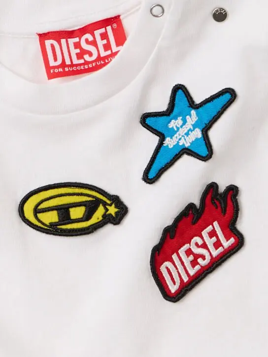 DIESEL® Crewneck Print Top