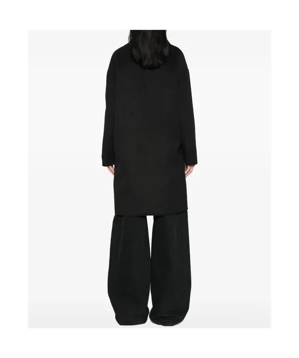 ERMANNO FIRENZE Double-breasted Long-sleeved Coat