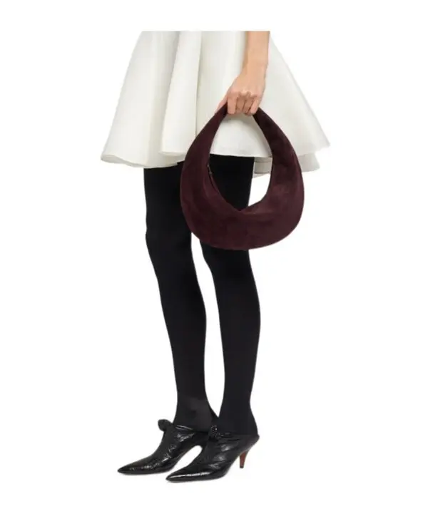 Khaite Hobo Shoulder Bag With Zip Closure